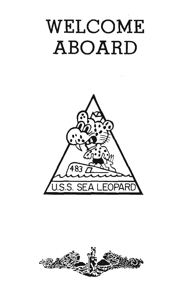 SS-483 - USS Sea Leopard Welcome Aboard Booklet | PDF