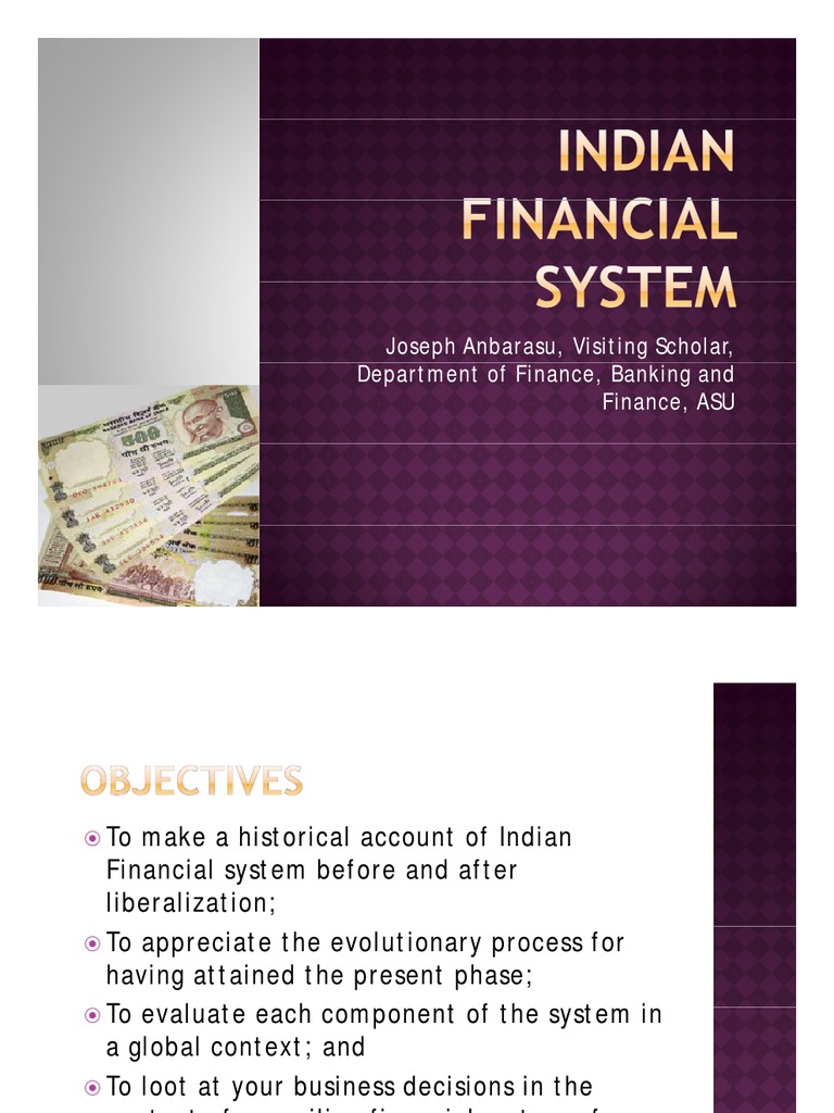 Indian Financial System | PDF | Financial System | Banks