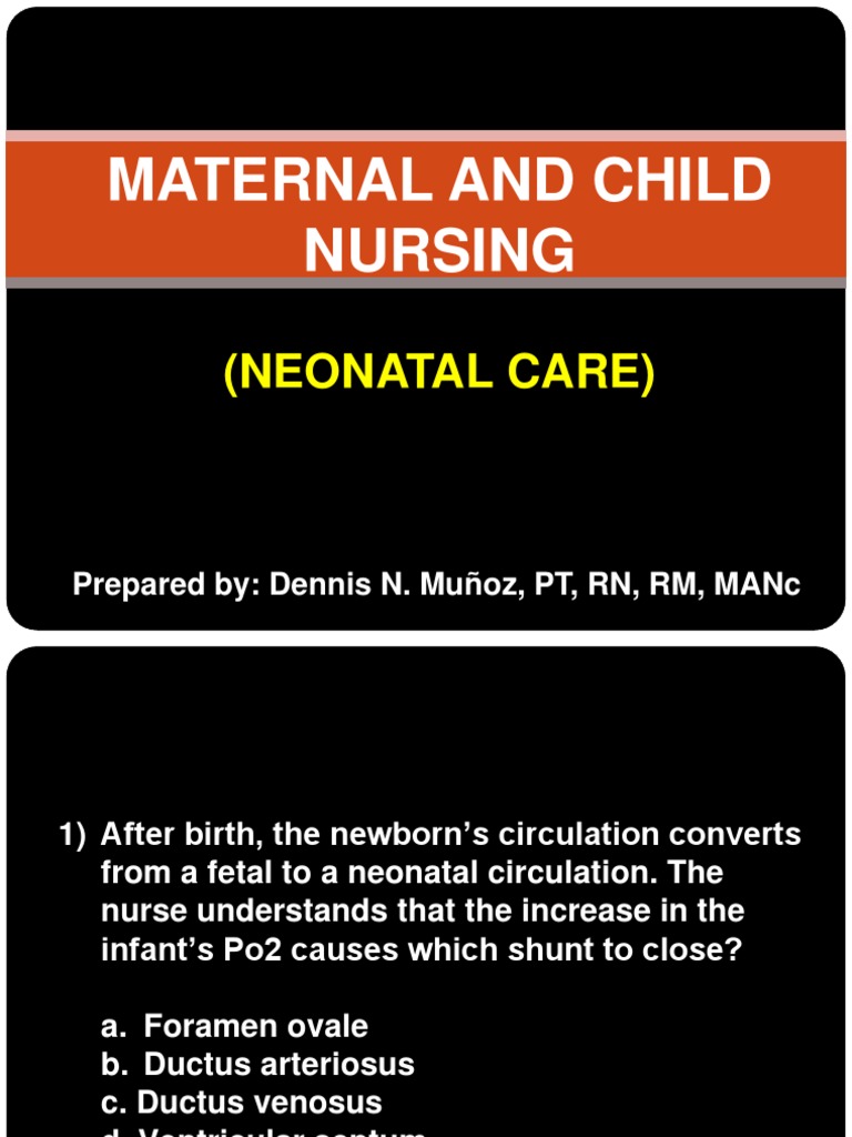 Neonatal Care Guidelines for Nurses | PDF | Infants | Breastfeeding