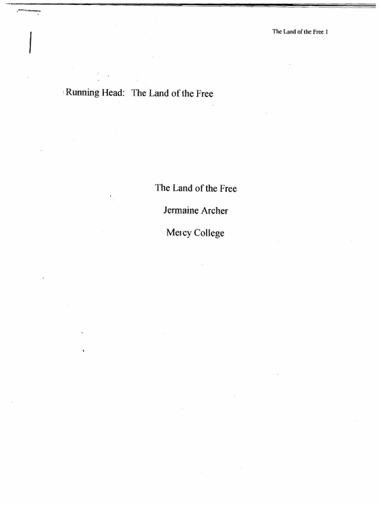 Land of The Free | PDF | Miscarriage Of Justice | Law