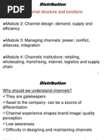 Distribution Channel Assessment Worksheet | PDF