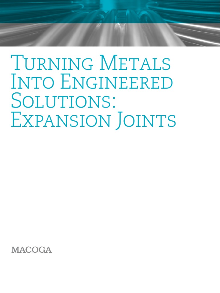 MACOGA Brochure Metallic Expansion Joints | Download Free PDF ...