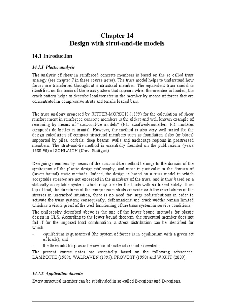 STM Ec2 | PDF | Stress (Mechanics) | Beam (Structure)