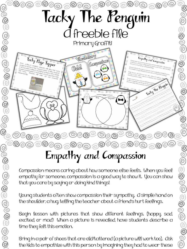 Tacky The Penguin | PDF | Empathy | Compassion
