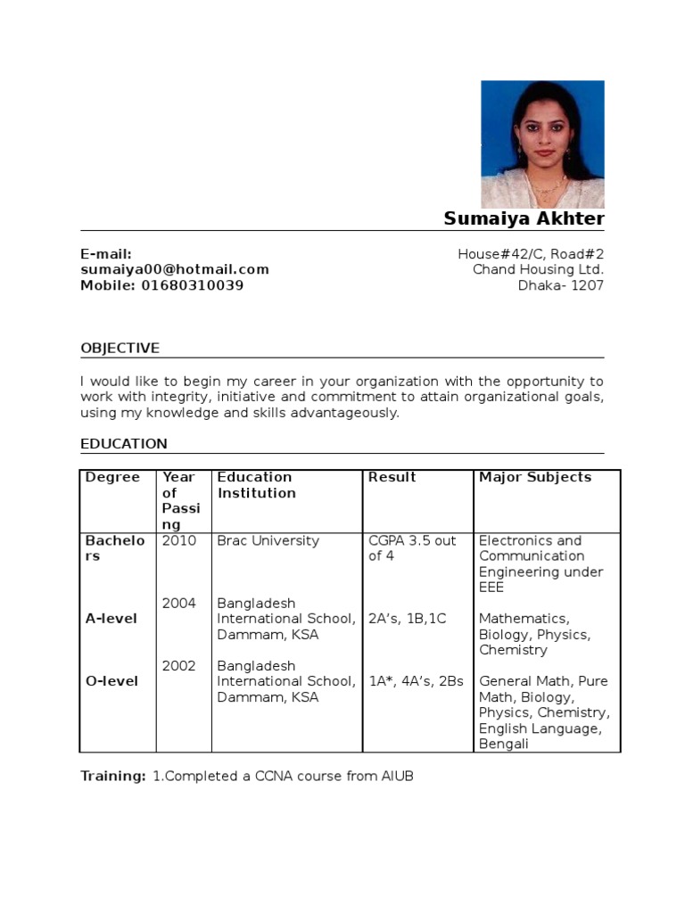 Sumaiya Akhter: E-Mail: Mobile: 01680310039 | PDF | University | Academia