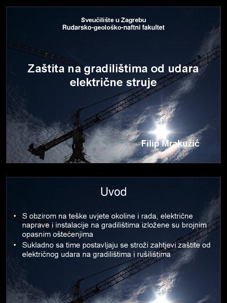 34 Zastita Od Udara Struje | PDF