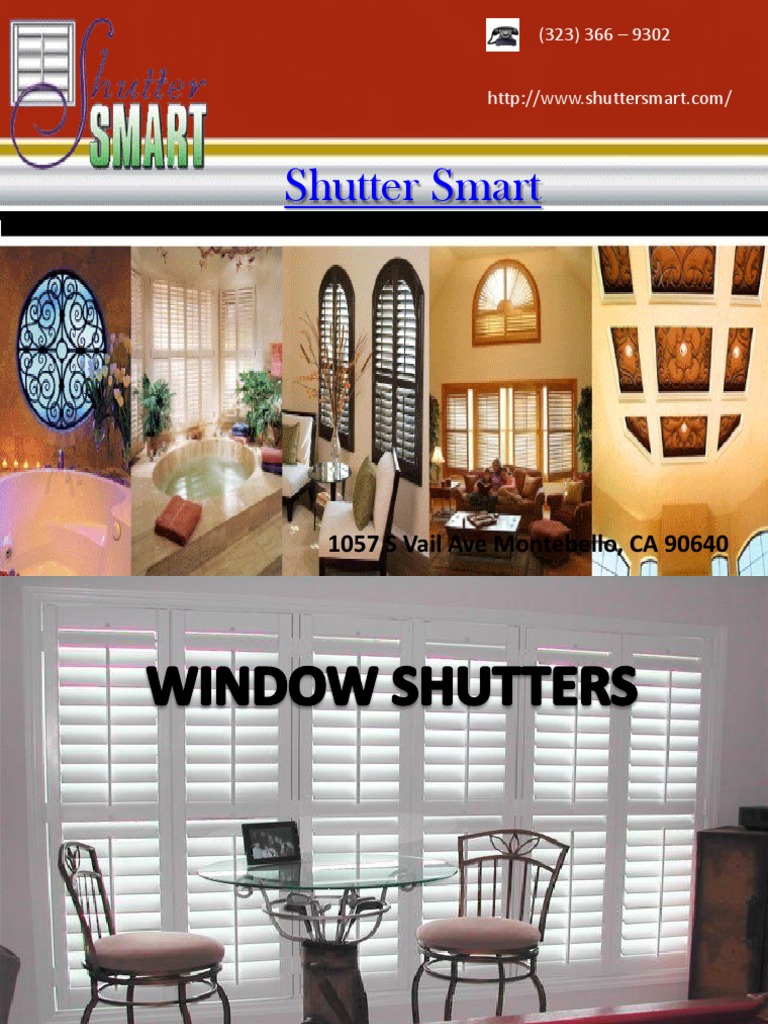 Window Shutters by Shutter Smart | PDF | Curtain | Window