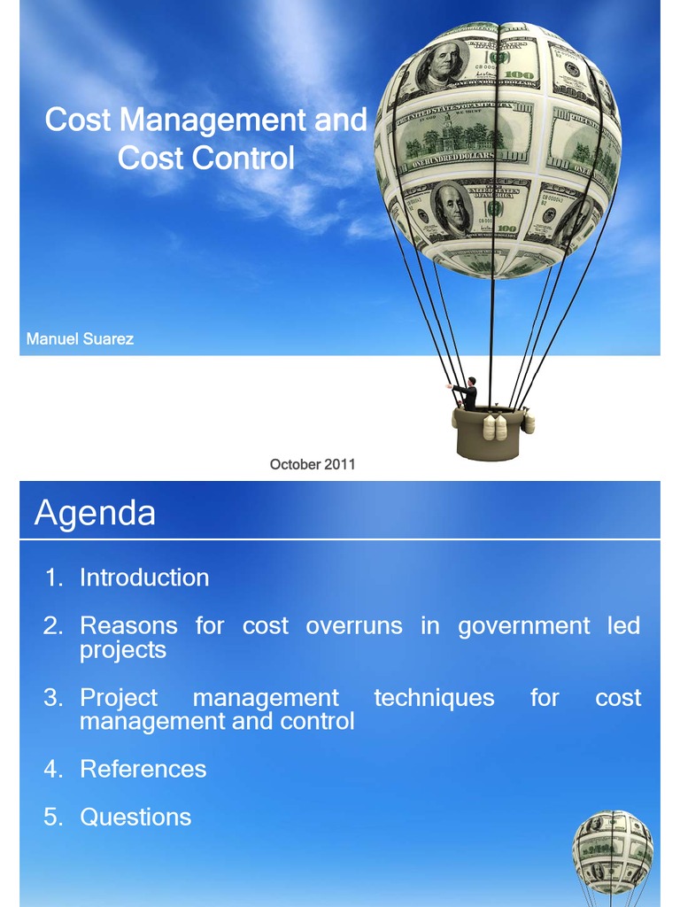 Cost Control | PDF | Project Management | Business