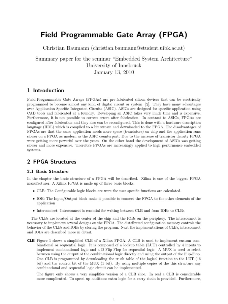 Fpga | PDF