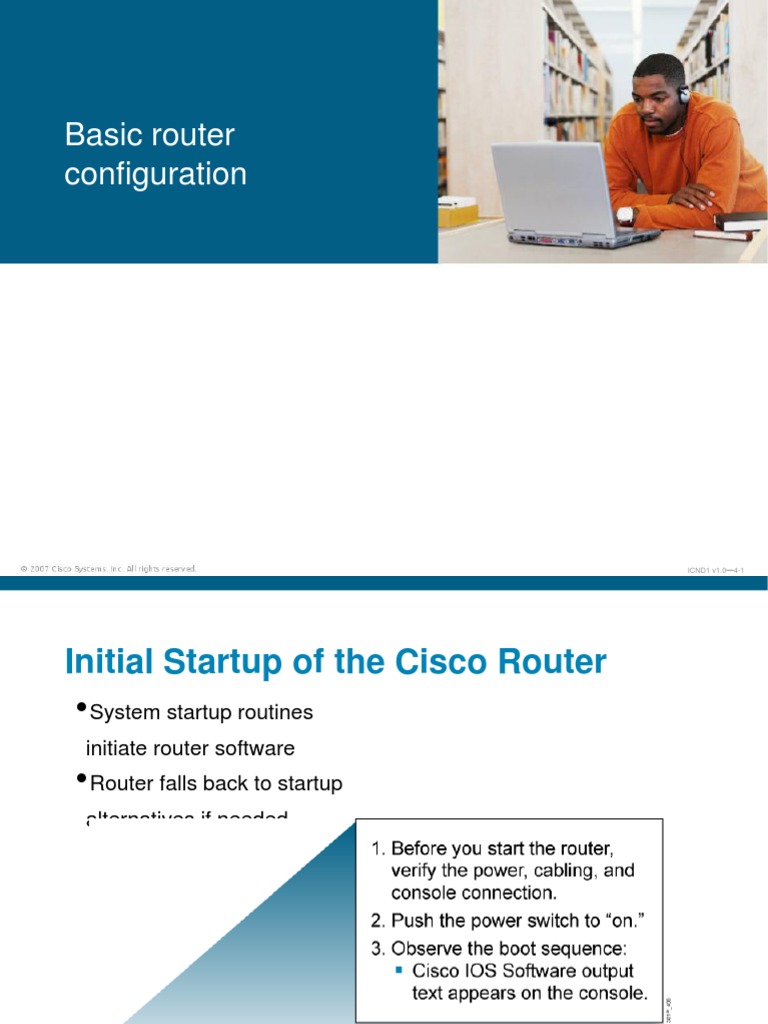 Basic Router Configuration | PDF | Router (Computing) | Command Line Interface