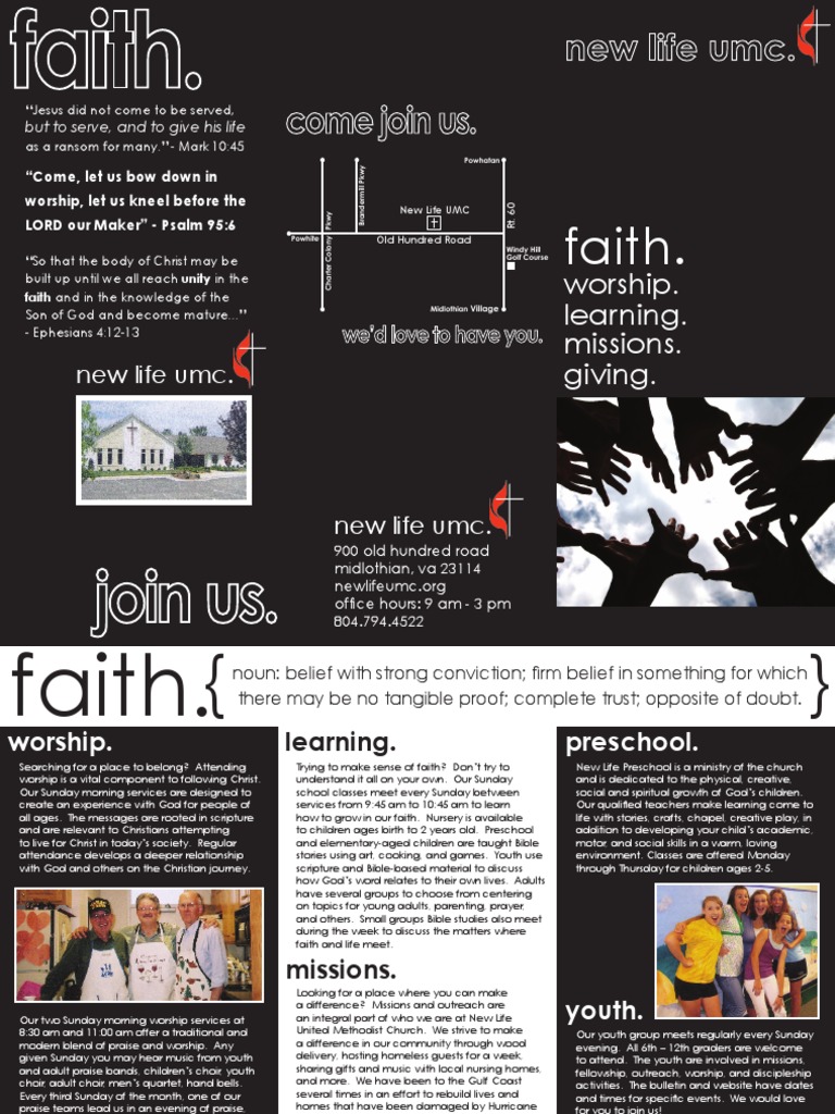 Brochure | PDF | United Methodist Church | Faith