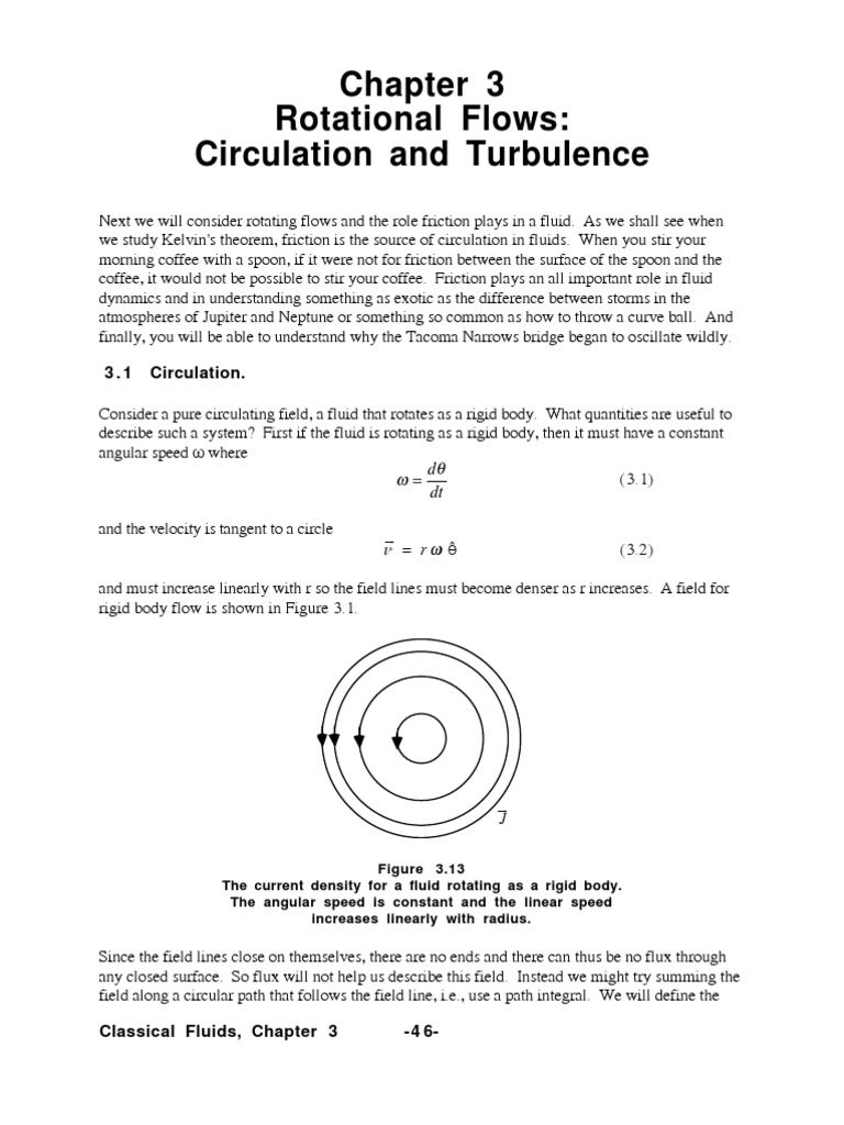 Maxwell - Ucdavis.edu Cole Phy9b Notes Fluids Ch3 | PDF