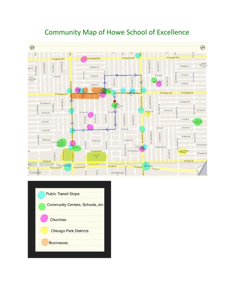 Community Map of Howe School of Excellence | PDF