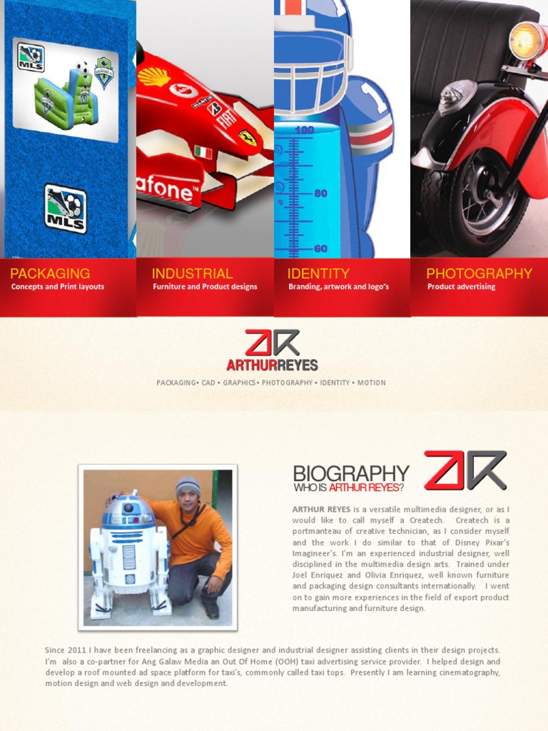 Arthur Reyes Portfolio Comp To 97-2003 | PDF | Graphic Design | Advertising