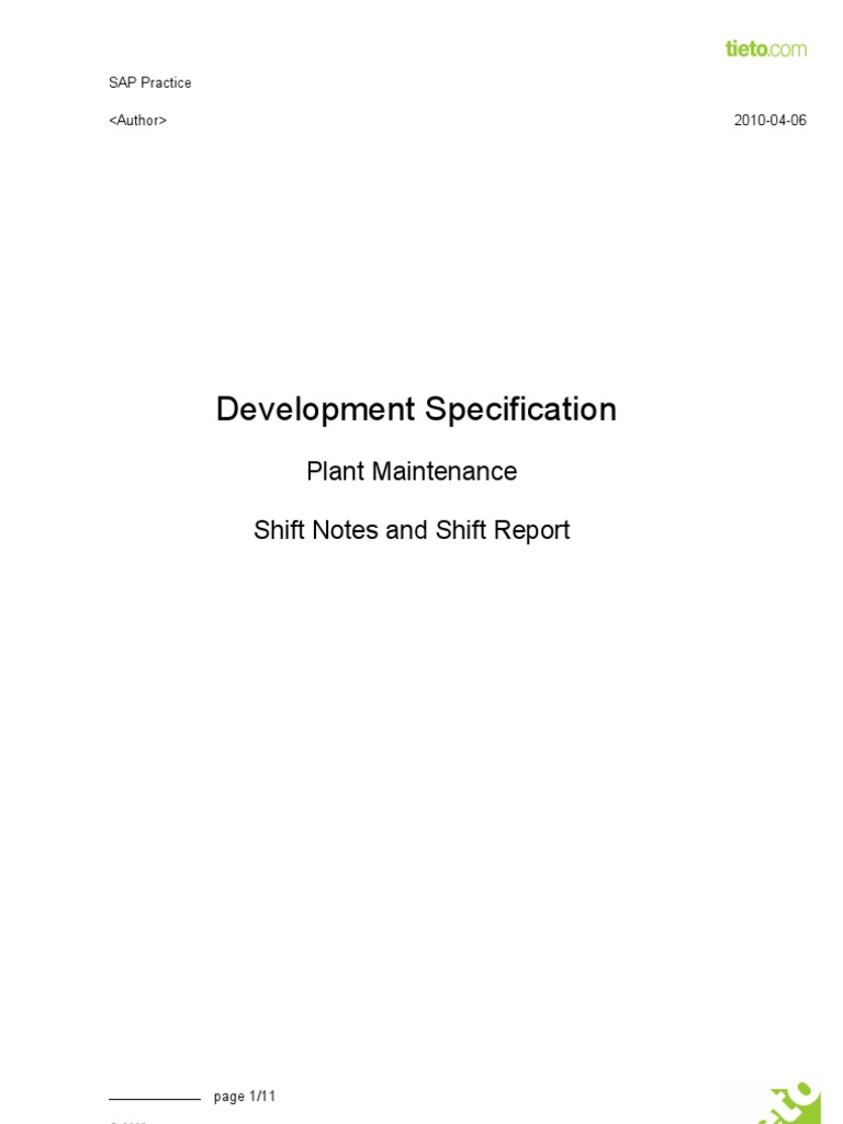 Shift Notes & Shift Reports | Computer Programming | Areas Of Computer ...