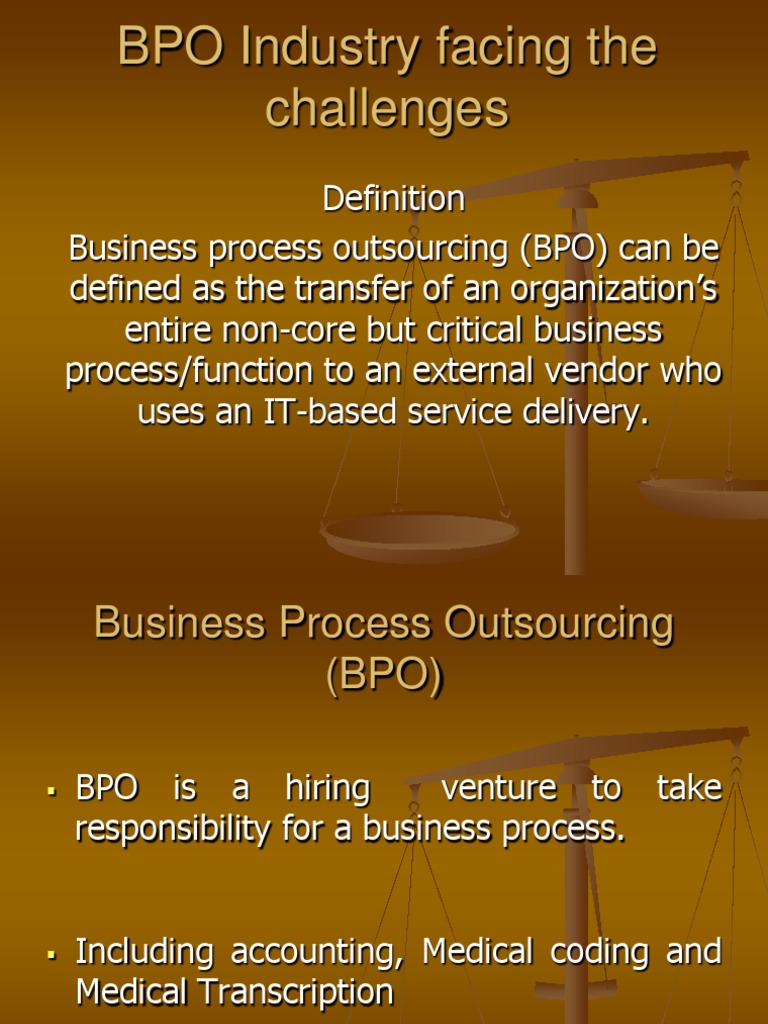 BPO Industry Facing The Challenges | PDF | Call Centre | Business ...