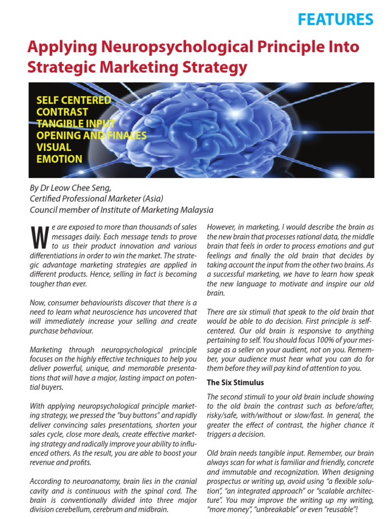 Neuro Marketing | PDF | Brain | Marketing Strategy