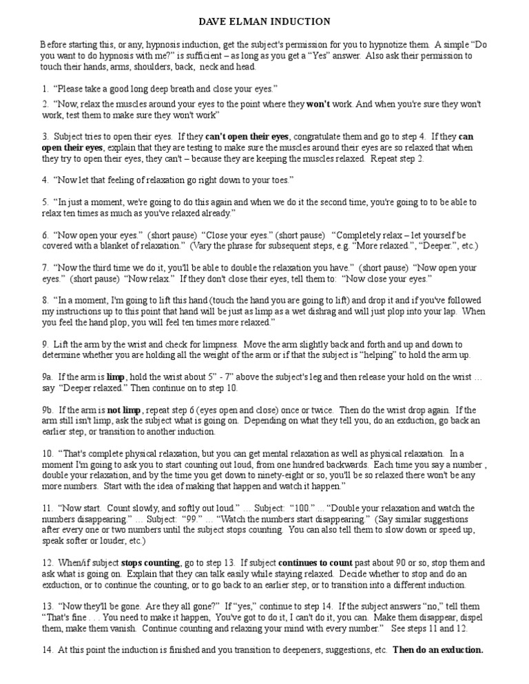 Elman Induction | PDF