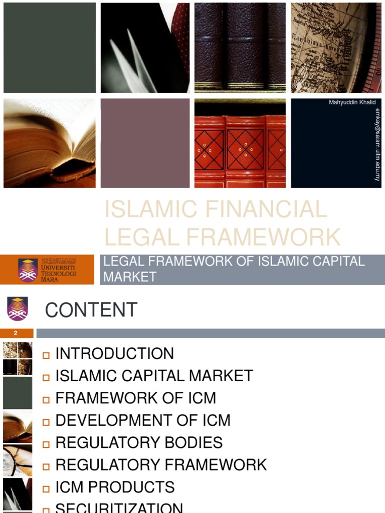 Legal Framework of Islamic Capital Market | PDF | Securitization ...