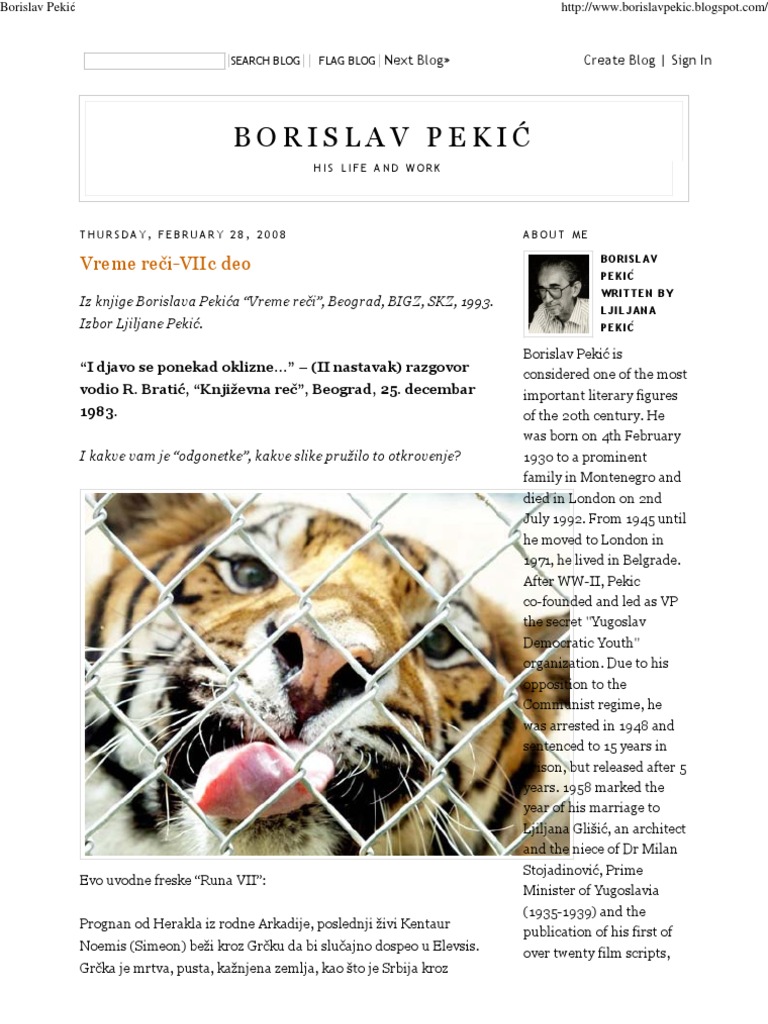 Borislav Pekic | PDF