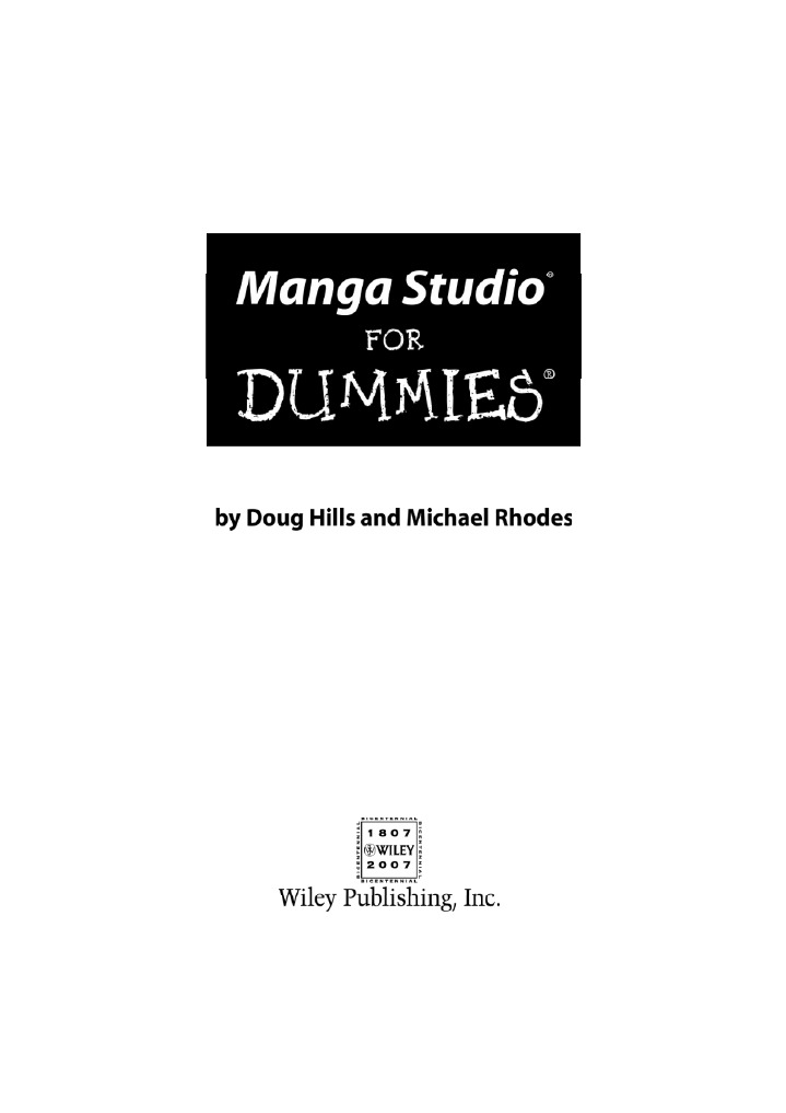 Manga Studio For Dummies | PDF