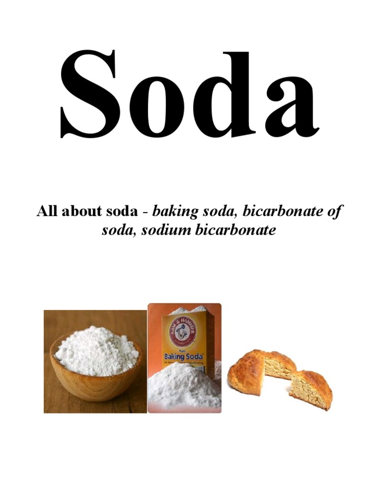 Soda | PDF | Sodium Bicarbonate | Chemical Substances