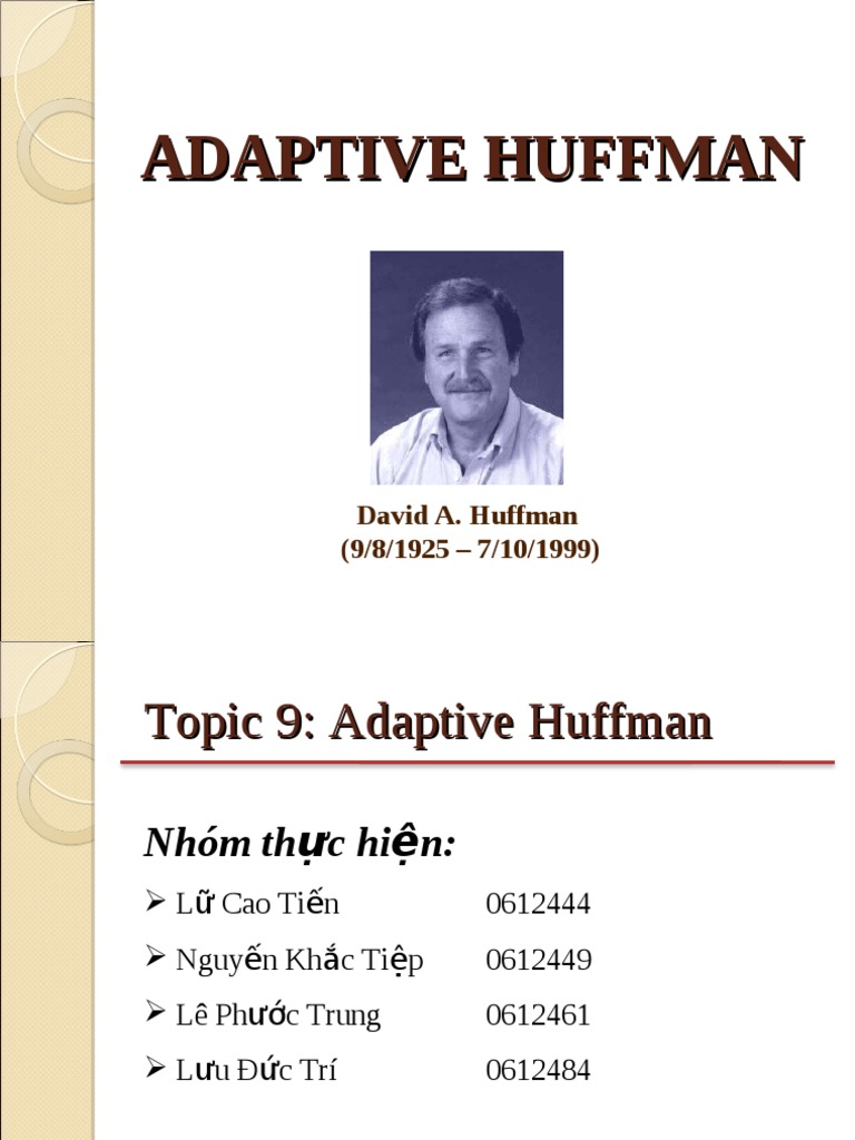 Adaptive Huffman Coding Guide | PDF