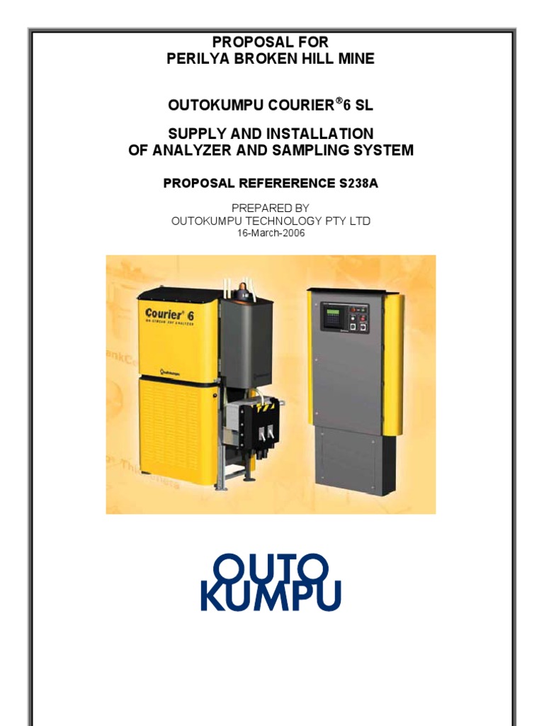 Supply and Installation of Analyzer and Sampling System | PDF | Pump ...