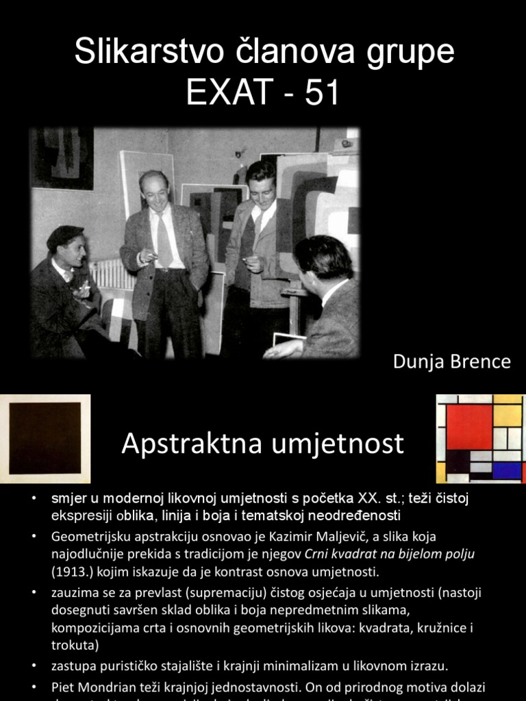 Exat 51, Slikarstvo | PDF