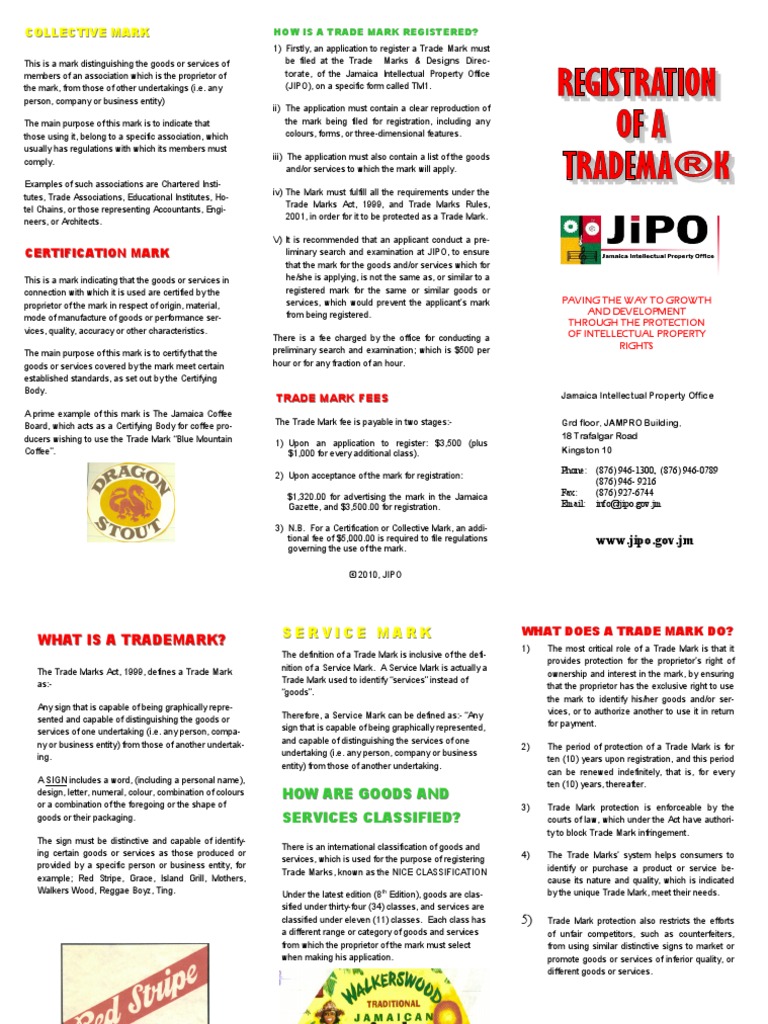 Registration of Trademarks | PDF | Trademark | Monopoly (Economics)