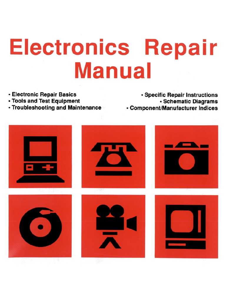 Electronics Repair Manual | PDF | Diode | Integrated Circuit