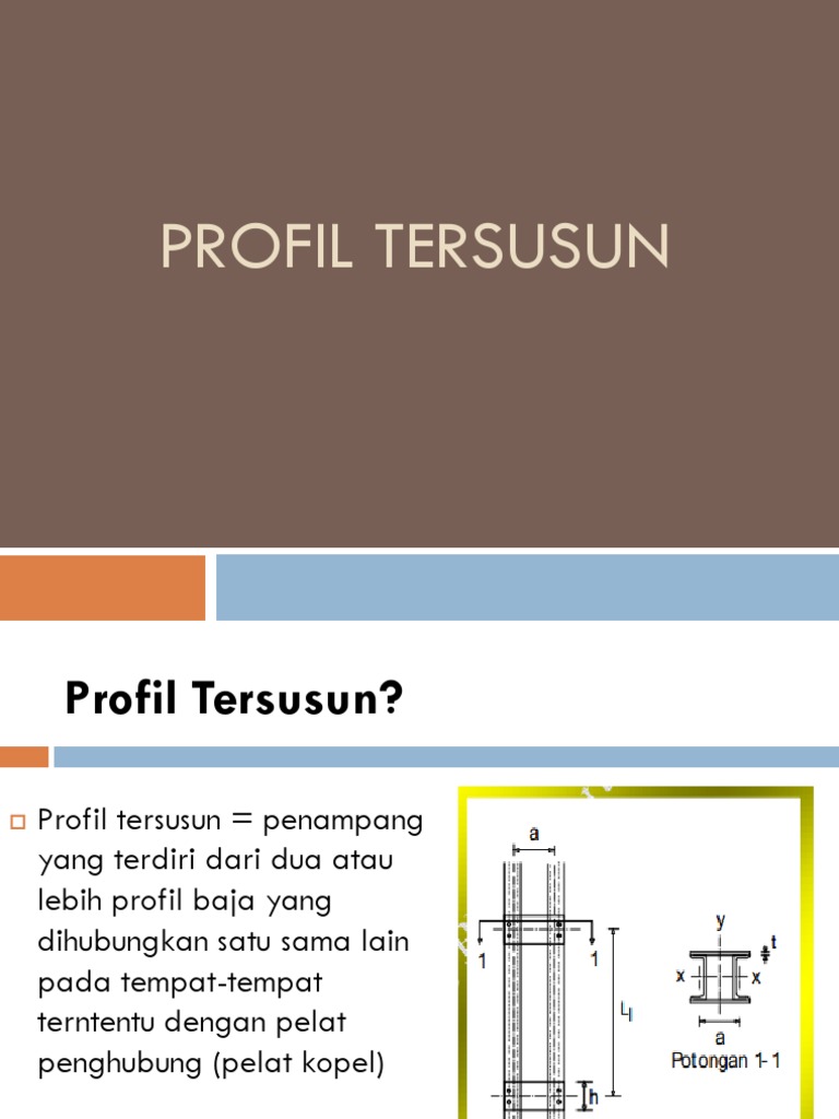Profil Tersusun PDF | PDF