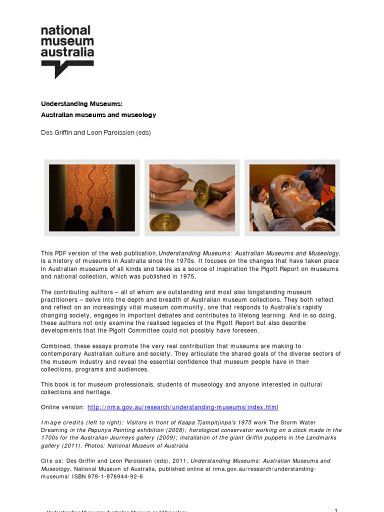 Understanding Museums | PDF | Indigenous Australians | Museum