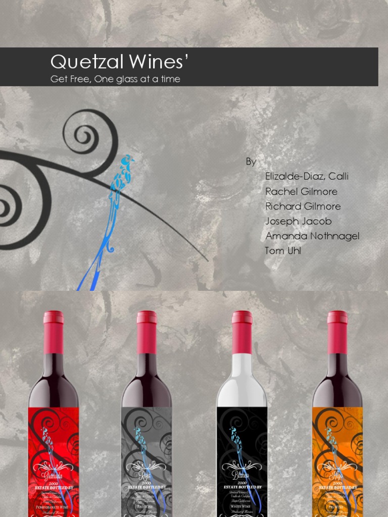 Quetzal Wines Business Strategy Plan | PDF | Wine | Supply Chain