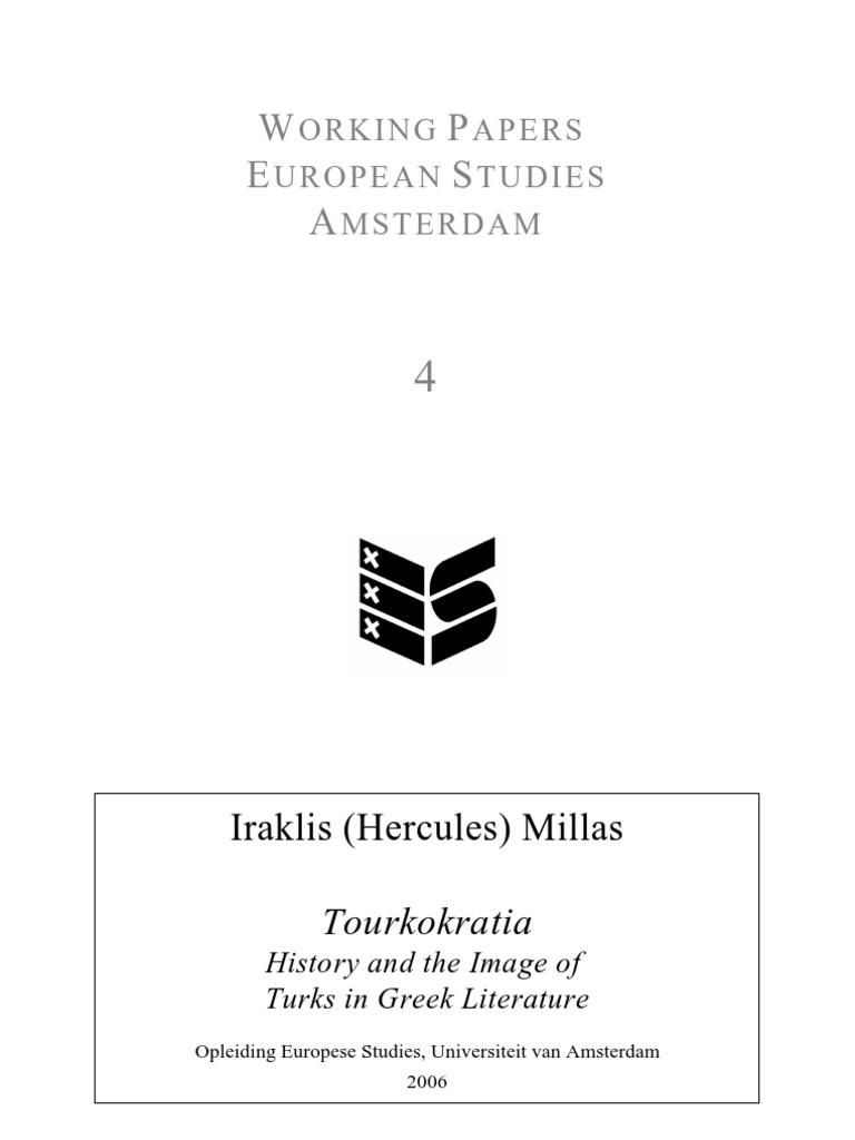 Tourkokratia - History and The Image of Turks in Greek Literature | PDF ...