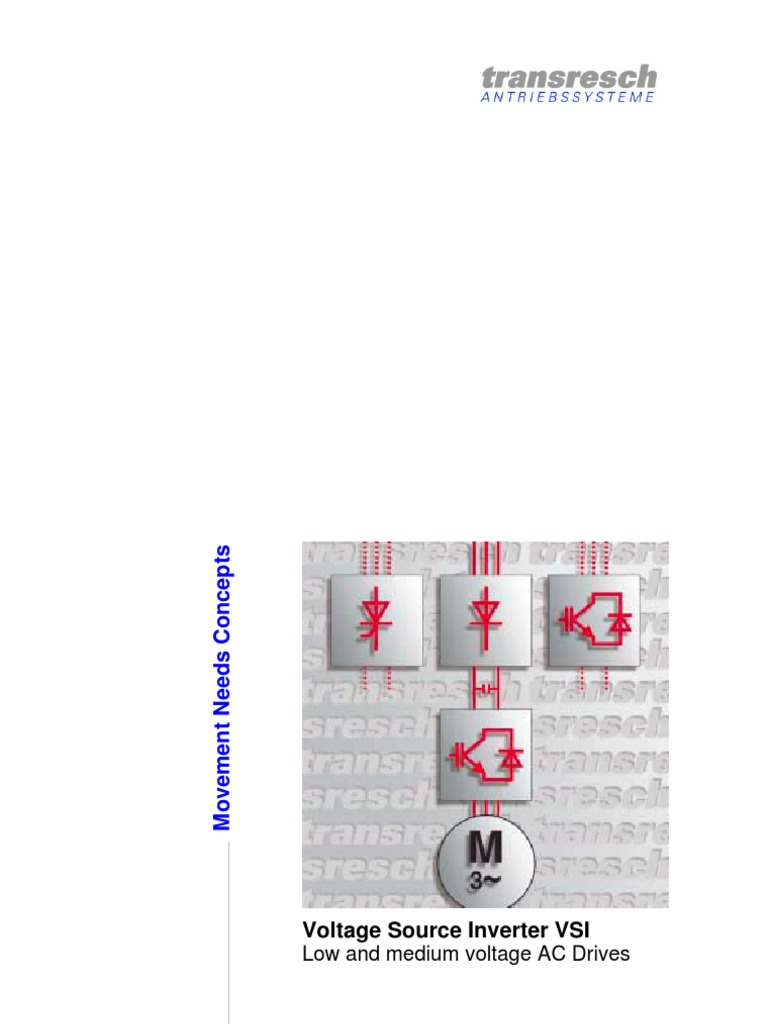 Voltage Source Inverter VSI: Low and Medium Voltage AC Drives | PDF