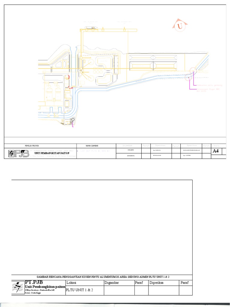 Layout of PLTU Paiton Units 1 & 2 | PDF | Home & Garden | Science ...