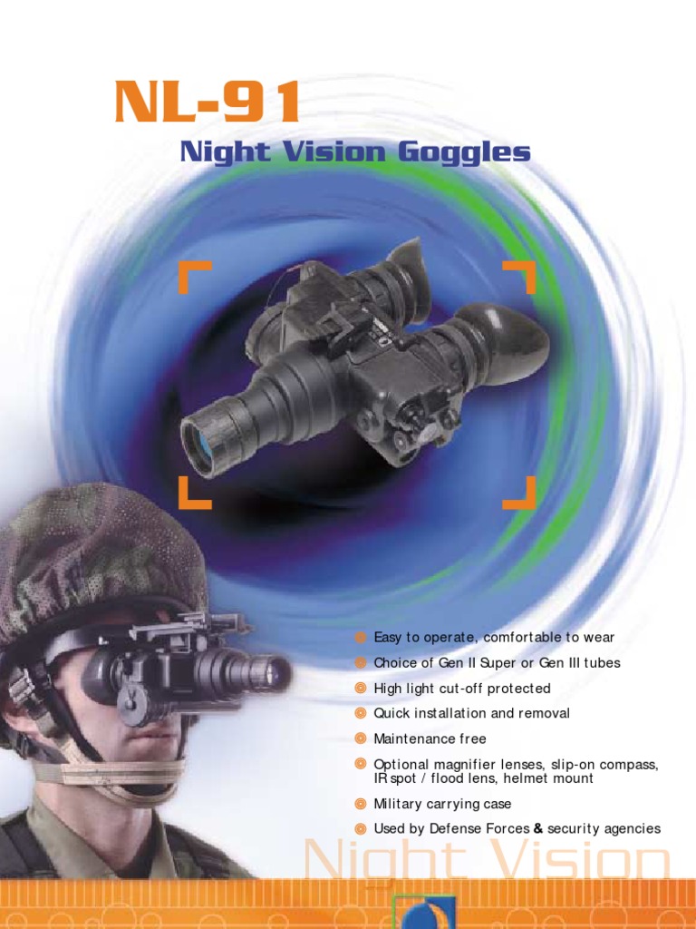 Night Vision Goggles: New Noga Light | PDF | Technology & Engineering