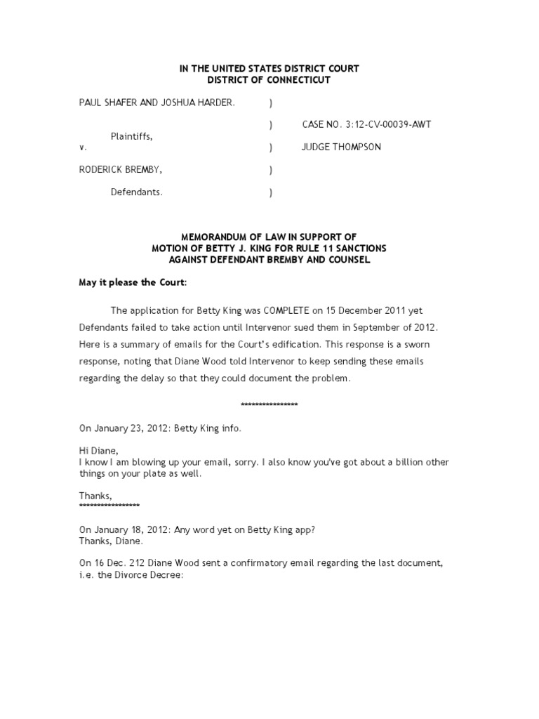 CT DSS Wonk Roderick Bremby and Lawyer Jennifer Callahan Face Fed ...