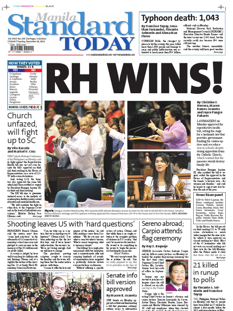 Manila Standard Today - Tuesday (December 18, 2012) Issue | PDF ...