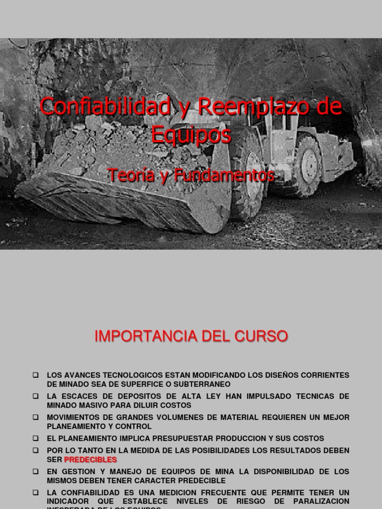 Reemplazo de Equipos | PDF | Proceso de desarrollo de software | Minería
