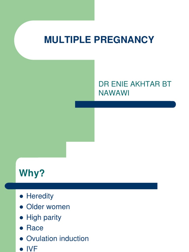 Multiple Pregnancy | PDF | Twin | Multiple Births