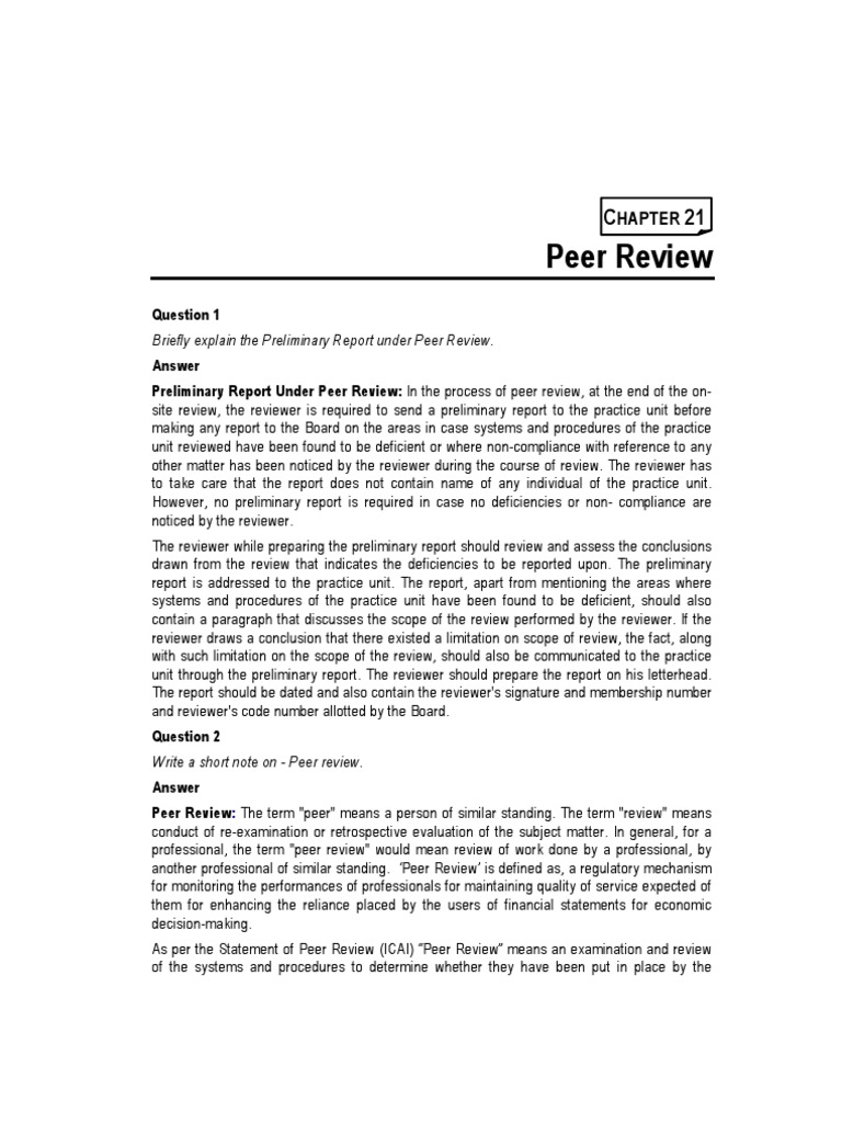 ICAI | PDF | Peer Review | Inquiry ICAI | PDF | Peer Review | Inquiry