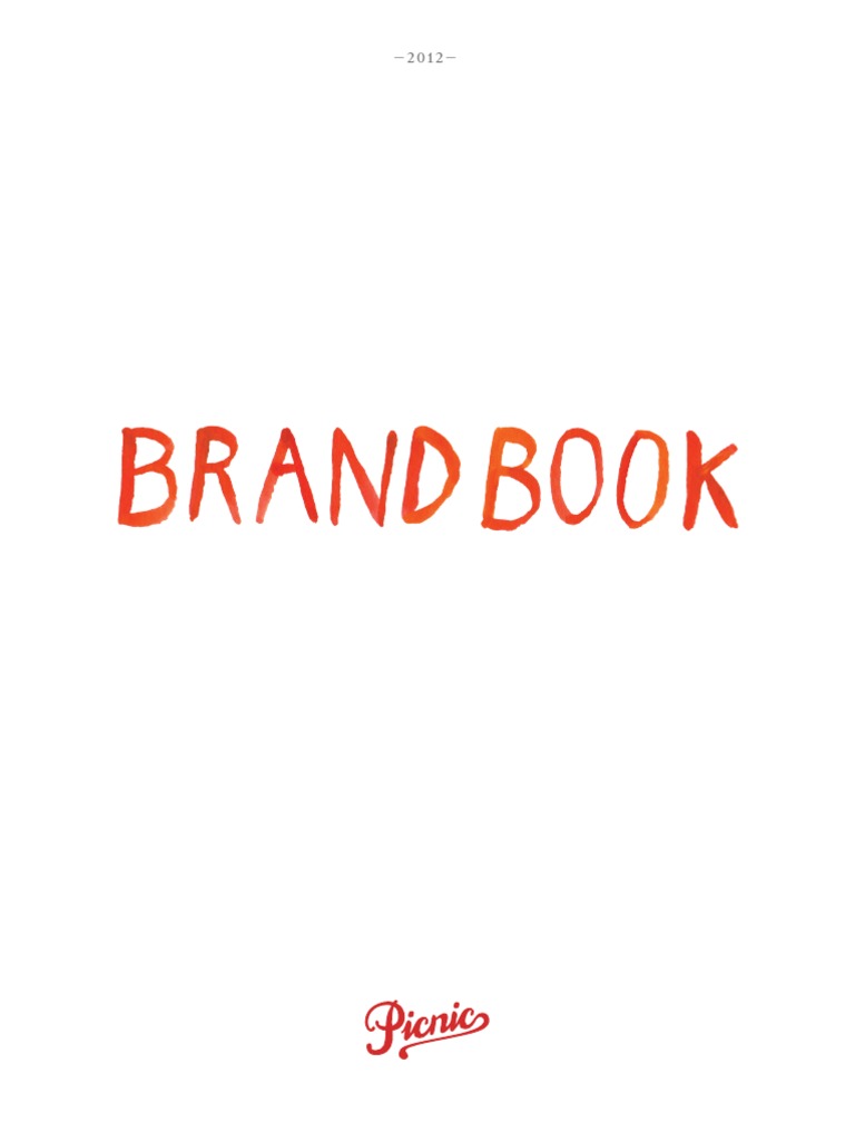 Picnic Brand Book | PDF | California Wine | Typefaces