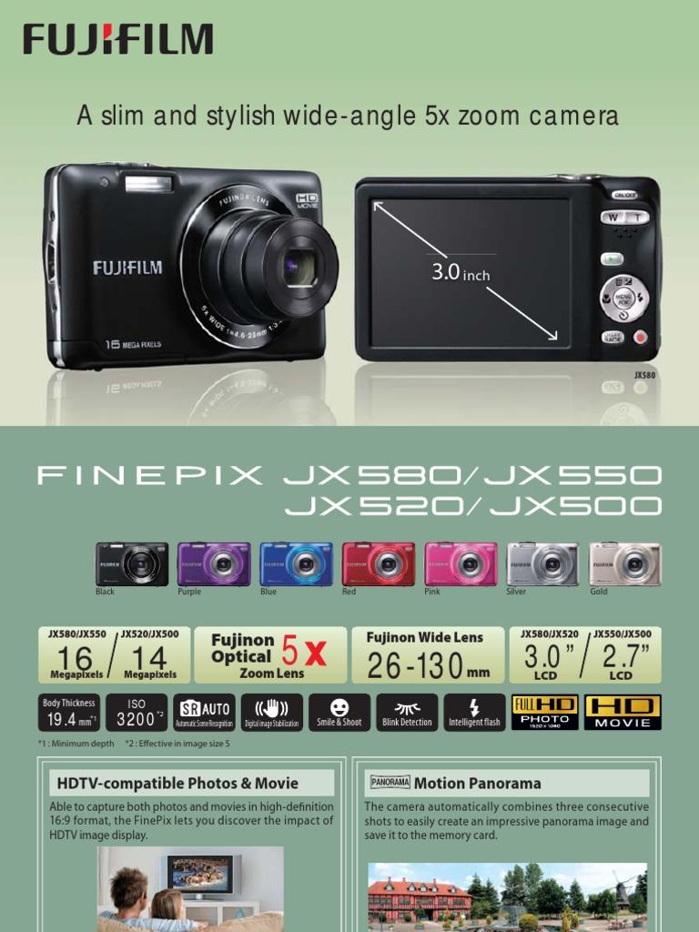A Slim and Stylish Wide-Angle 5x Zoom Camera: Fujinon Optical | PDF ...