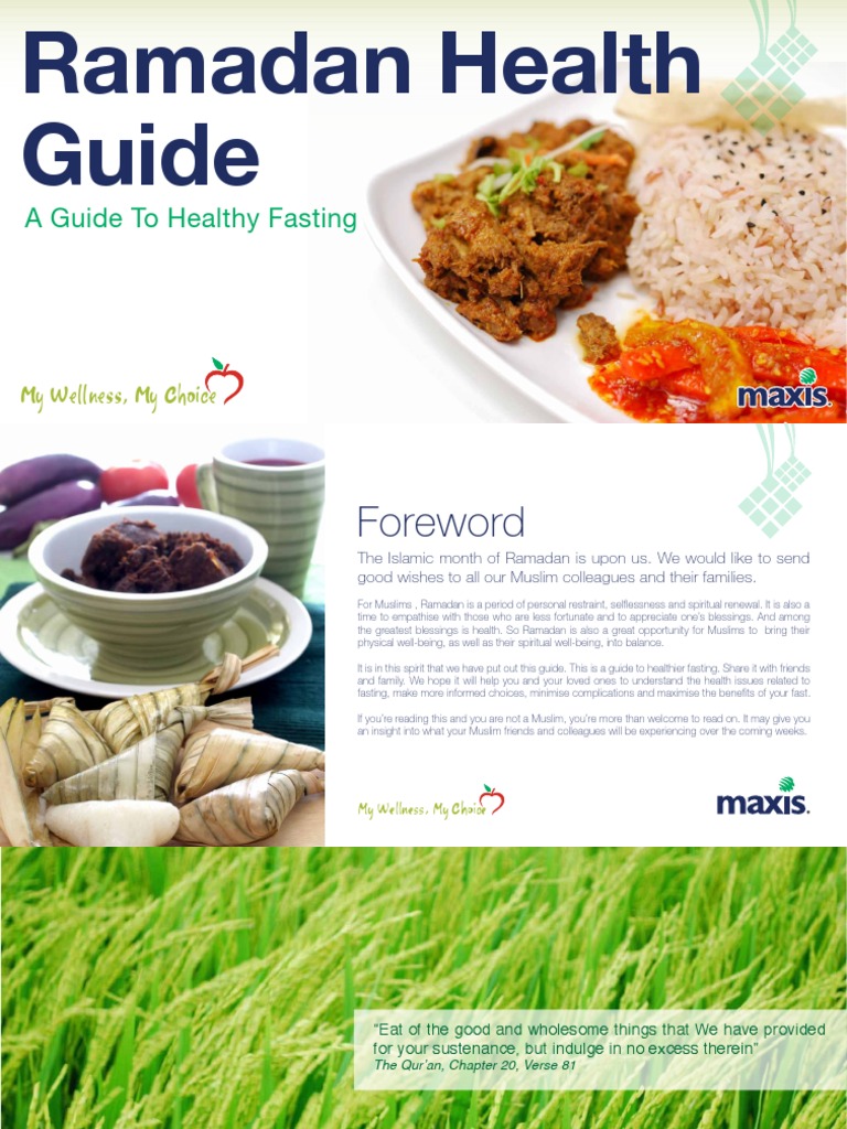 Healthy Fasting Guide For Ramadan Pdf