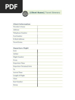 Departure Report Sample 3 | PDF