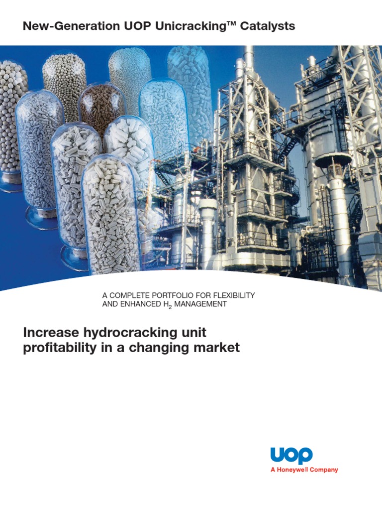 UOP Unicracking Catalyst New Generation Brochure | PDF | Cracking (Chemistry) | Innovation