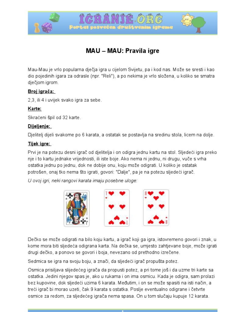Mau Mau | PDF