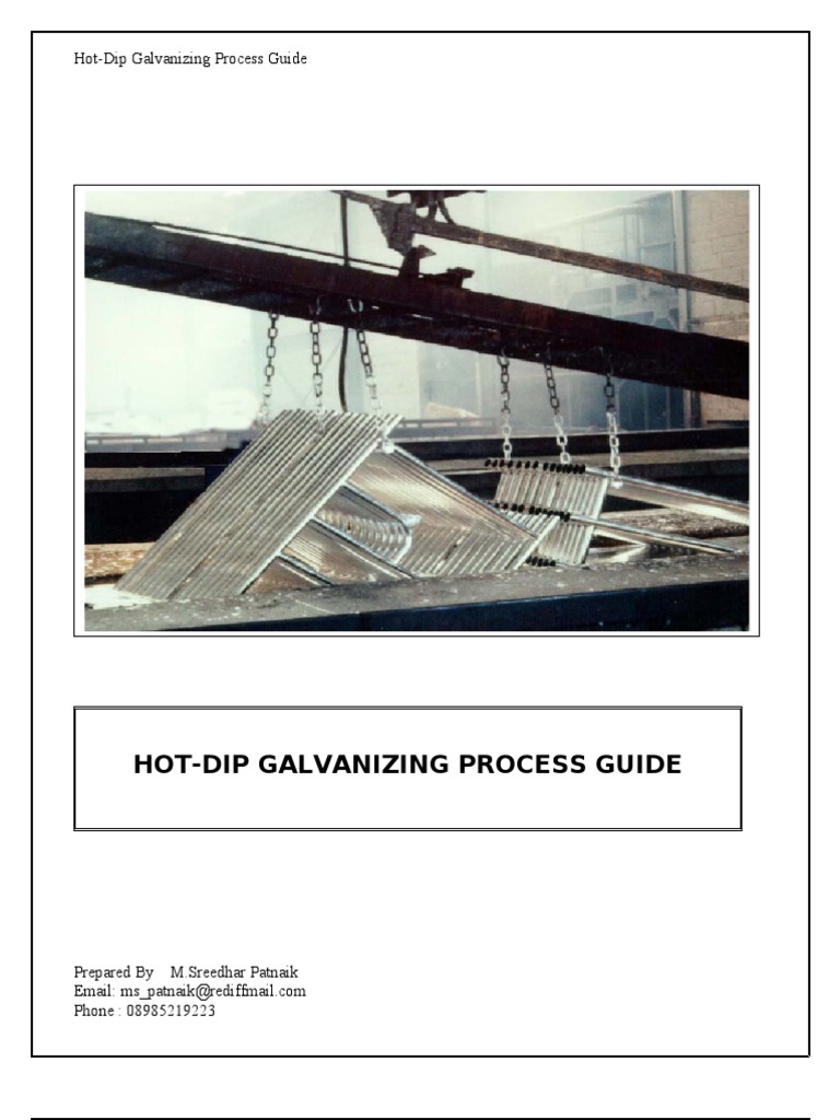 Galvanization Process | PDF
